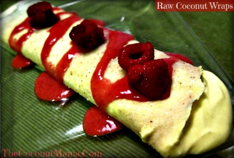 Raw Coconut Wraps Recipe