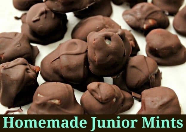 Homemade Junior Mints (Only 4 Ingredients) - The Coconut Mama
