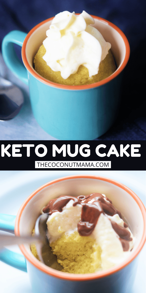 Keto Mug Cake Recipe (with Coconut Flour) | The Coconut Mama