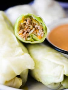 Cabbage Wraps: Asian-Style Pork Wraps (Keto Friendly) | Coconut Mama