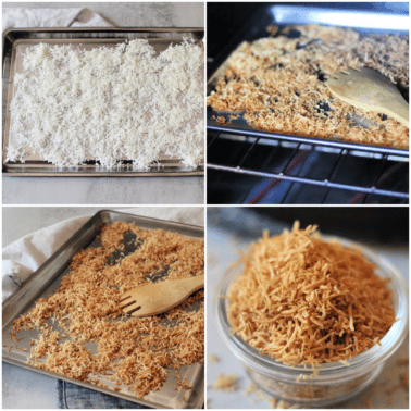 Toasted Coconut Recipe (Only 5-Minutes) | Coconut Mama