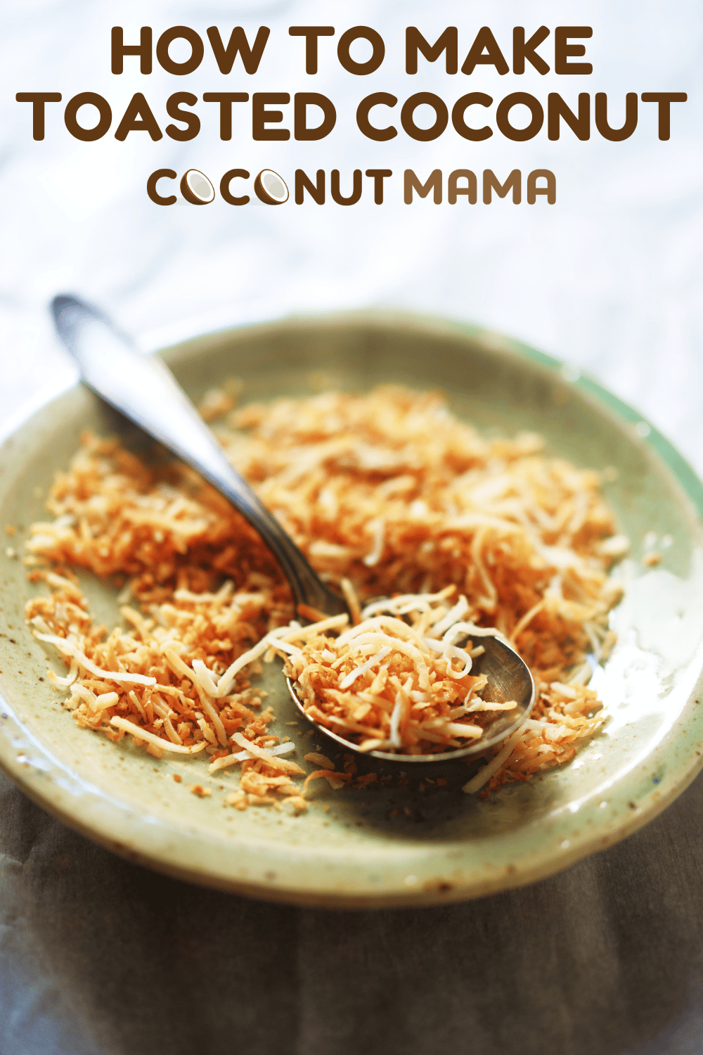 Toasted Coconut Recipe (Only 5-Minutes) | Coconut Mama