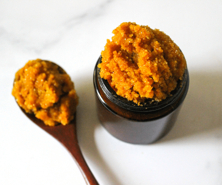 Skin-Glowing Turmeric Scrub Recipe - The Coconut Mama