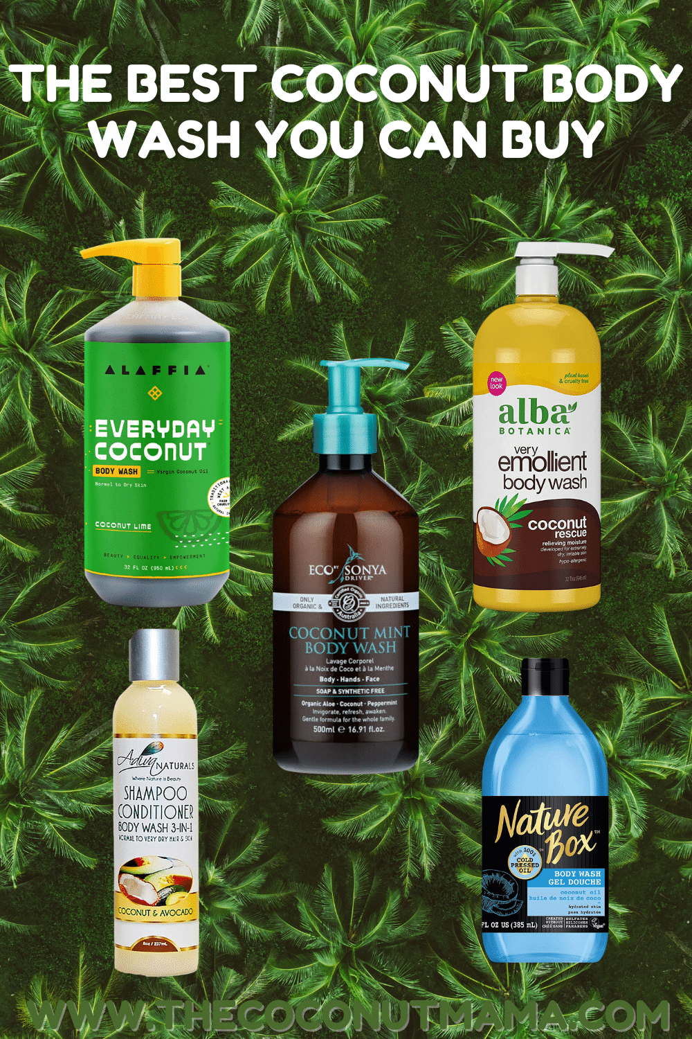 The Best Coconut Body Wash You Can Buy - The Coconut Mama