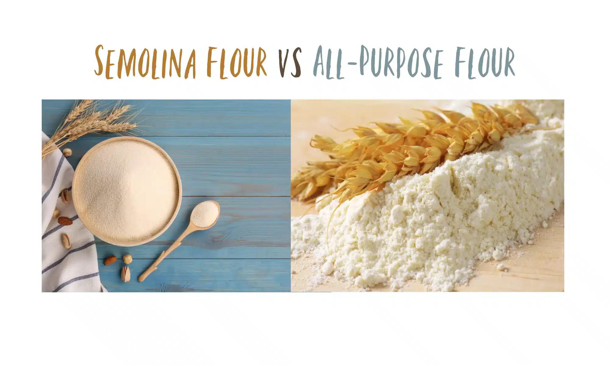 Semolina Flour Vs All Purpose Flour The Ultimate Verdict The Coconut Semolina Flour Vs All Purpose Flour The Ultimate Verdict The Coconut