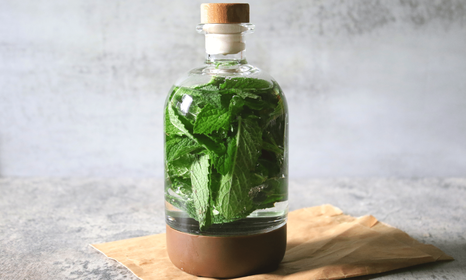 DIY Mint Extract - The Coconut Mama