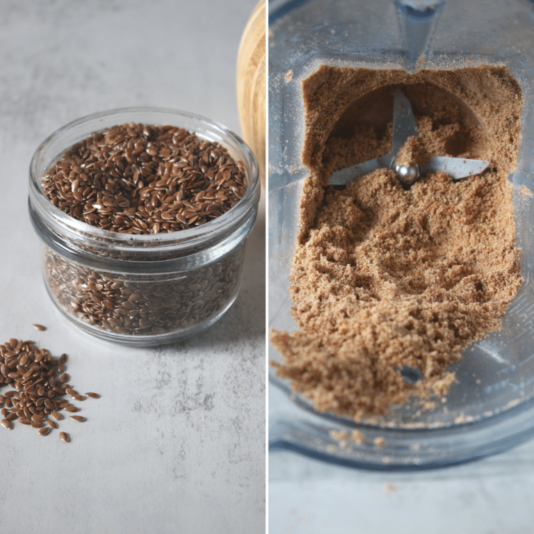 How To Make Your Own Flaxseed Meal - The Coconut Mama