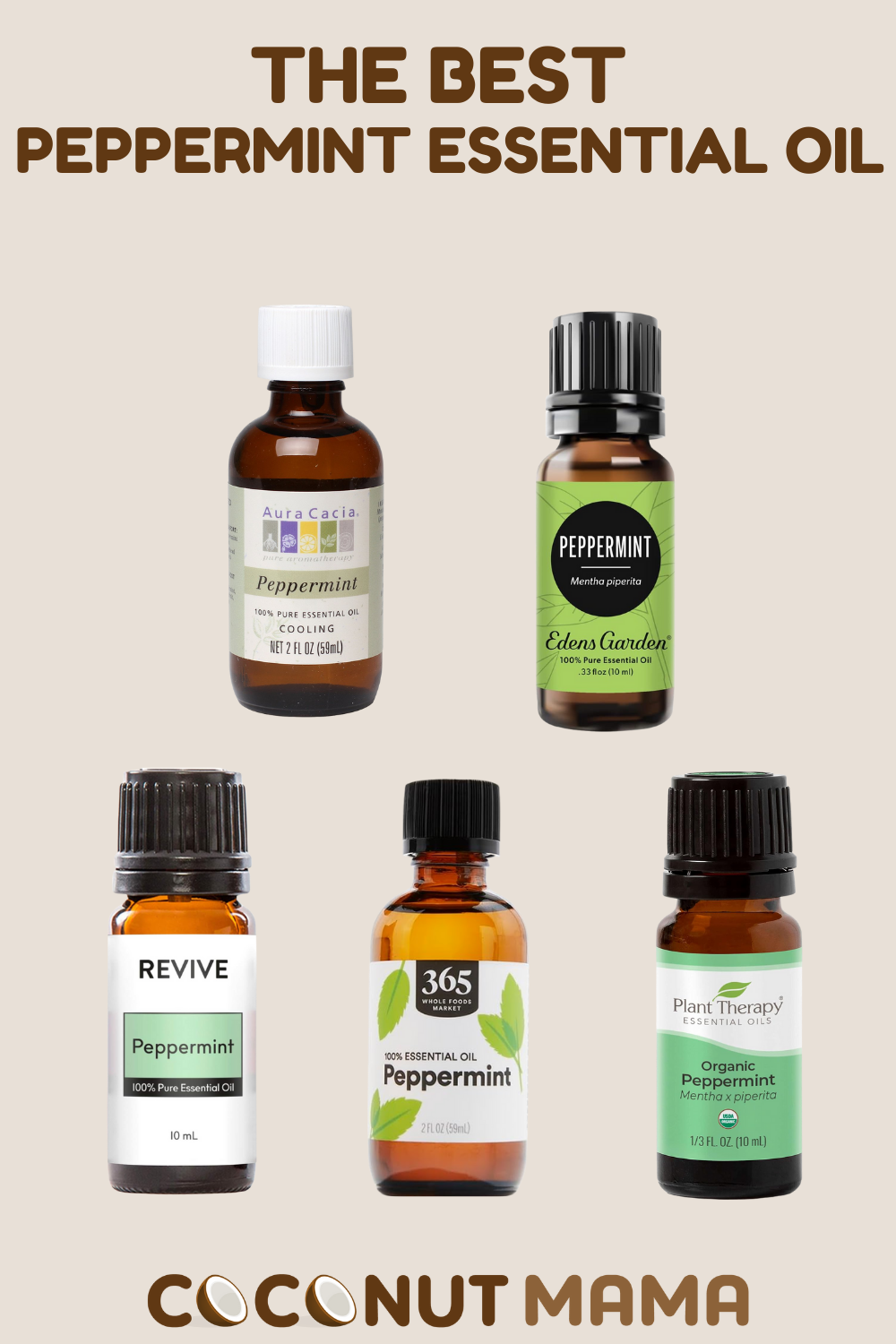 The Best Peppermint Essential Oil To Buy - The Coconut Mama