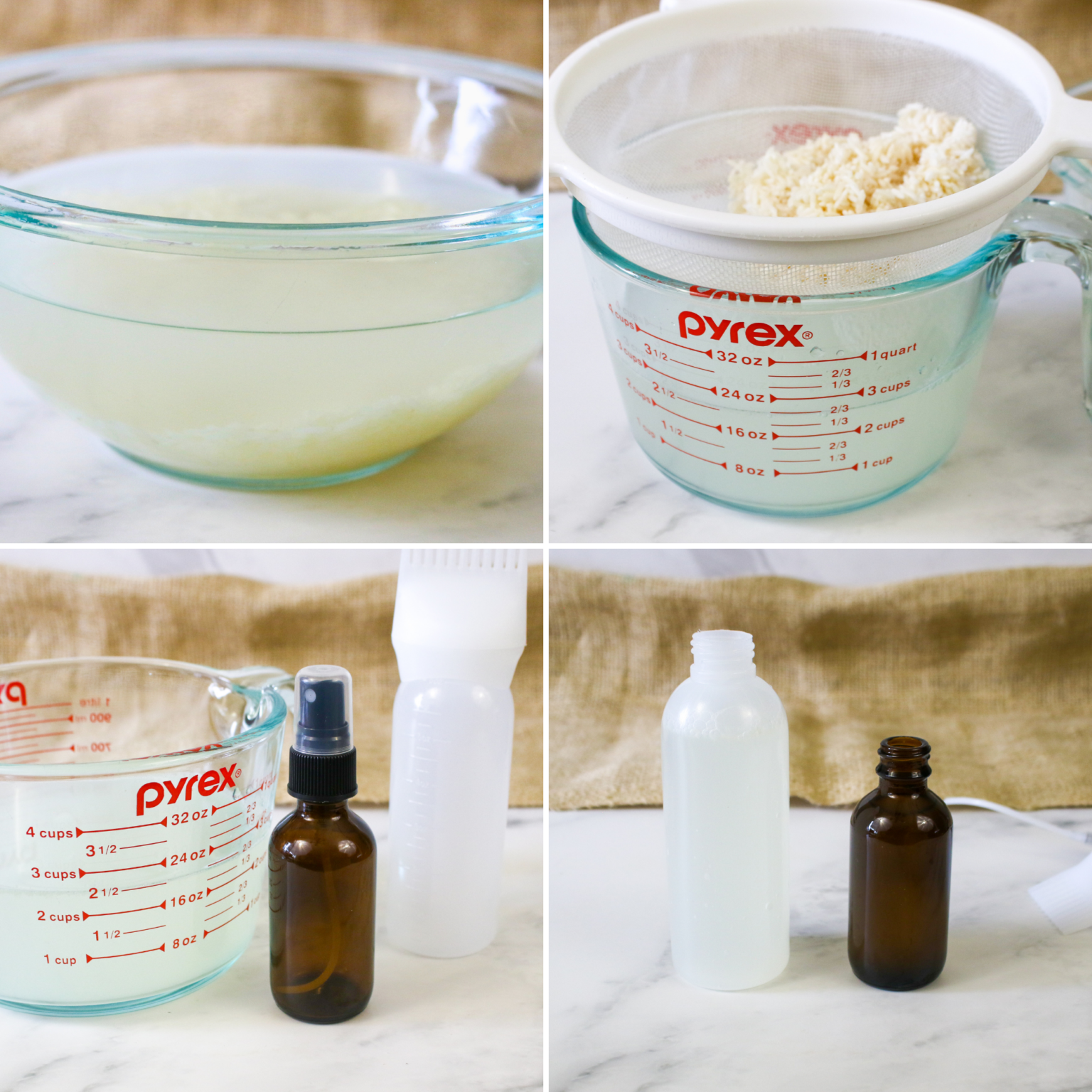 How to Make Rice Water for Hair Growth - The Coconut Mama