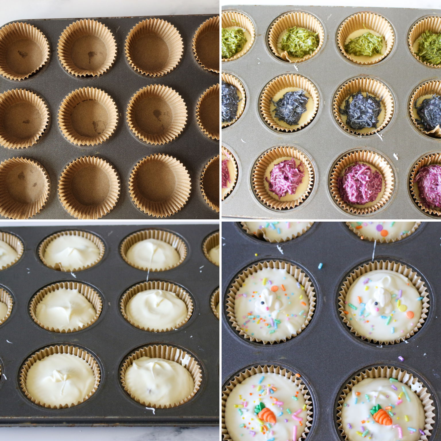 Easter Coconut Candy Cups - The Coconut Mama