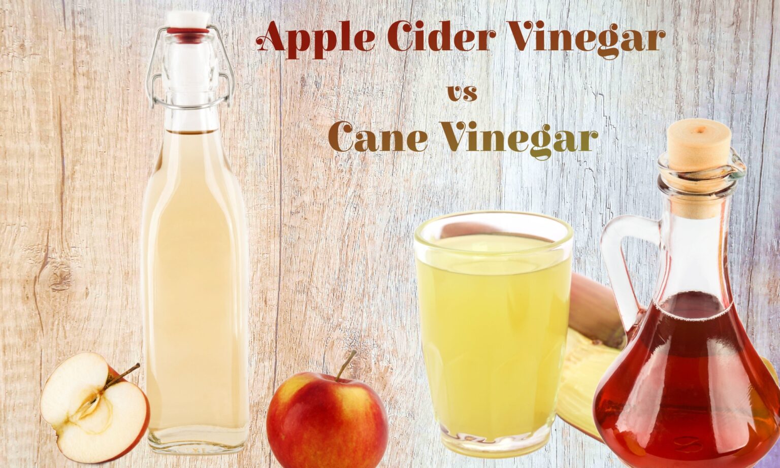 Apple Cider Vinegar vs Cane Vinegar - The Coconut Mama
