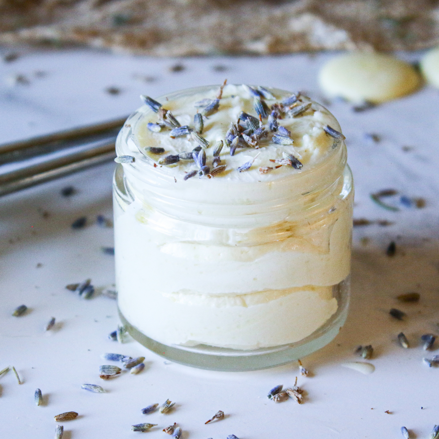 How To Make Lavender Body Butter - The Coconut Mama