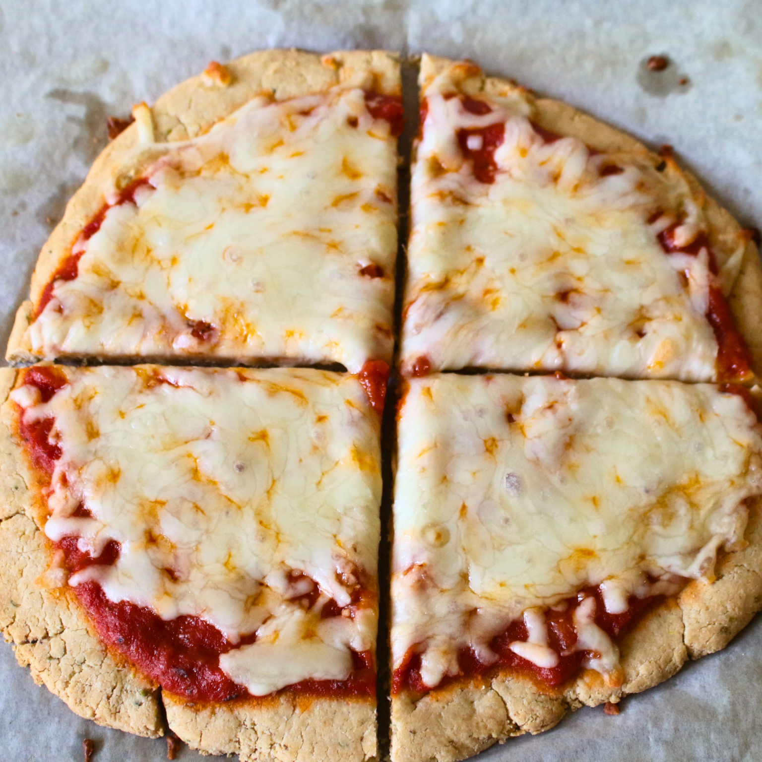 Almond Flour Pizza Crust - The Coconut Mama