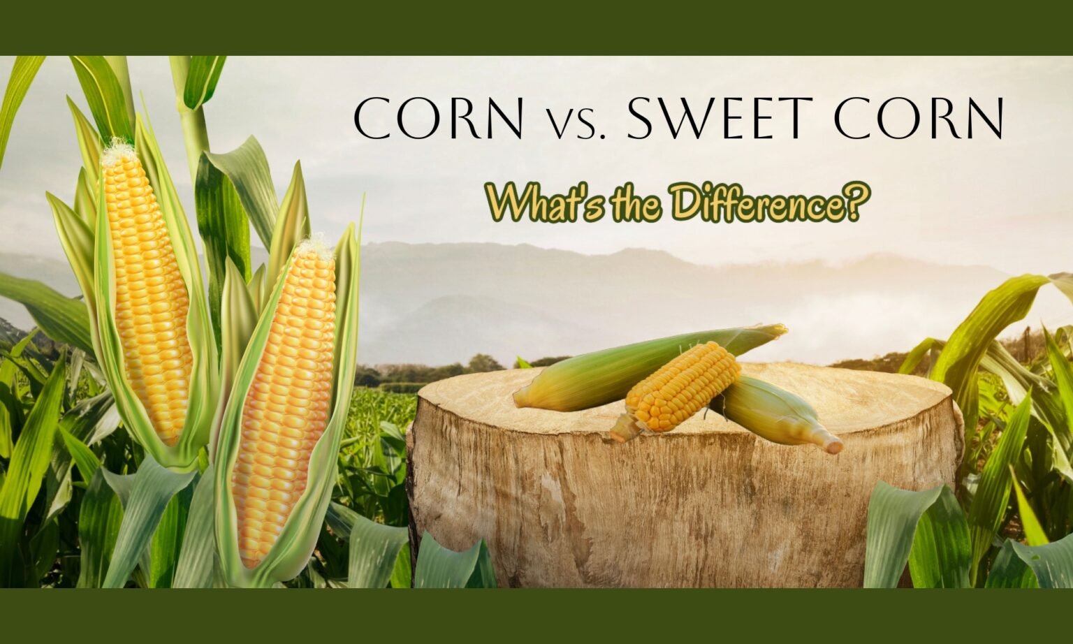 Corn vs. Sweet Corn: What's the Difference? - The Coconut Mama