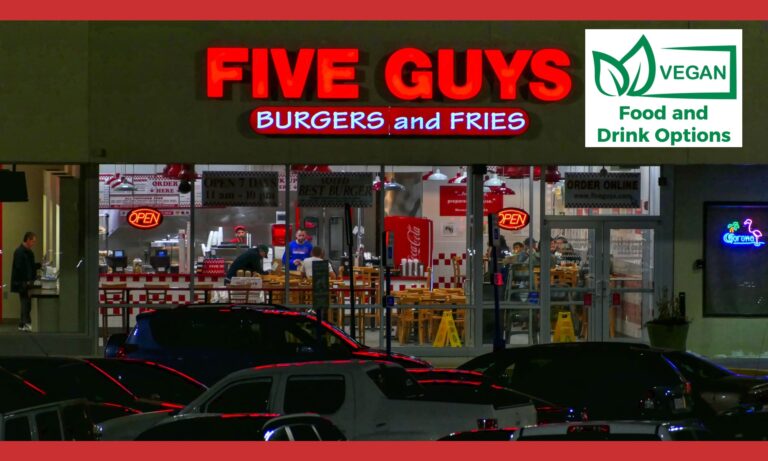 Five Guys Burgers and Fries: Vegan Food and Drink Options (Complete ...