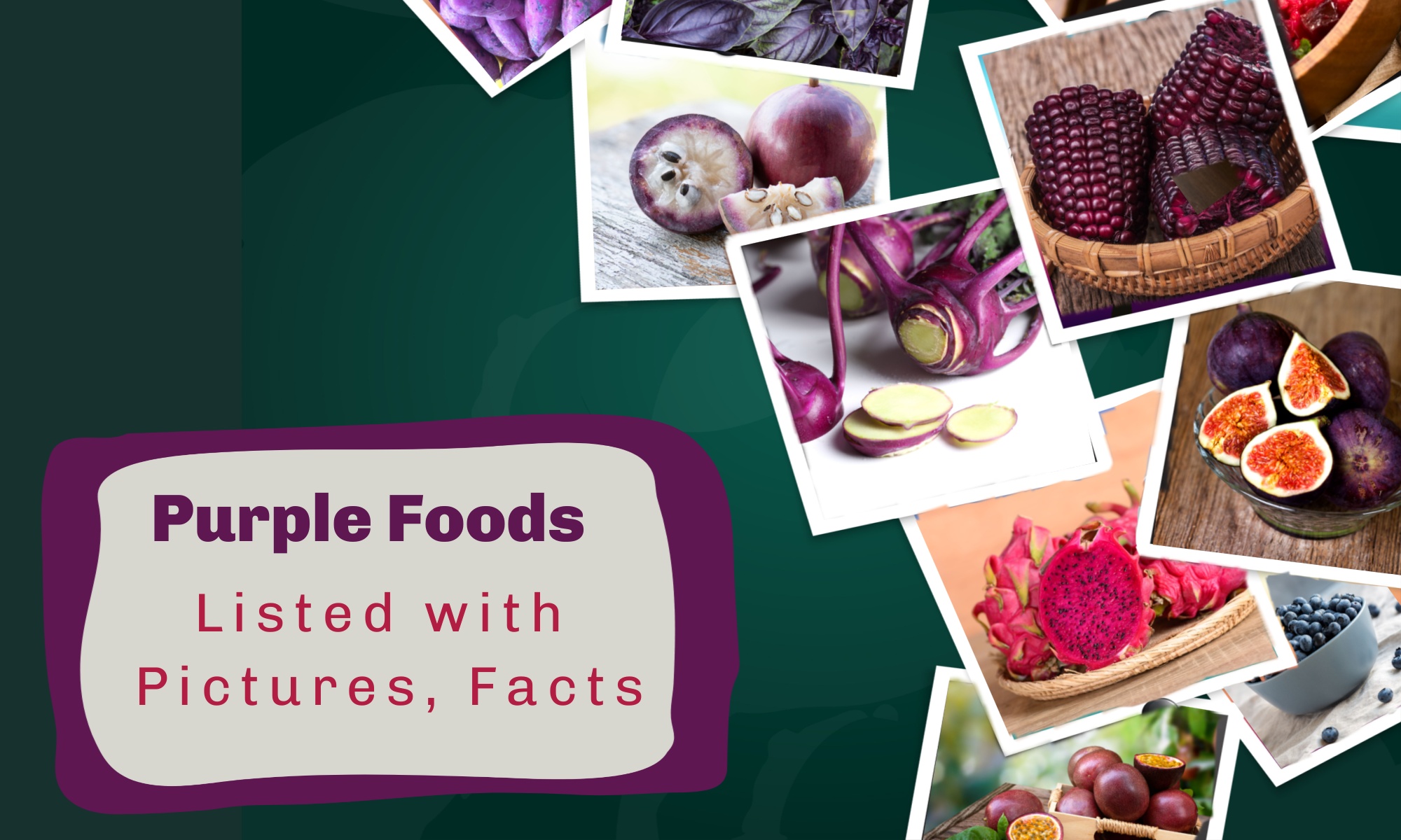Purple Foods - Listed with Pictures, Facts - The Coconut Mama