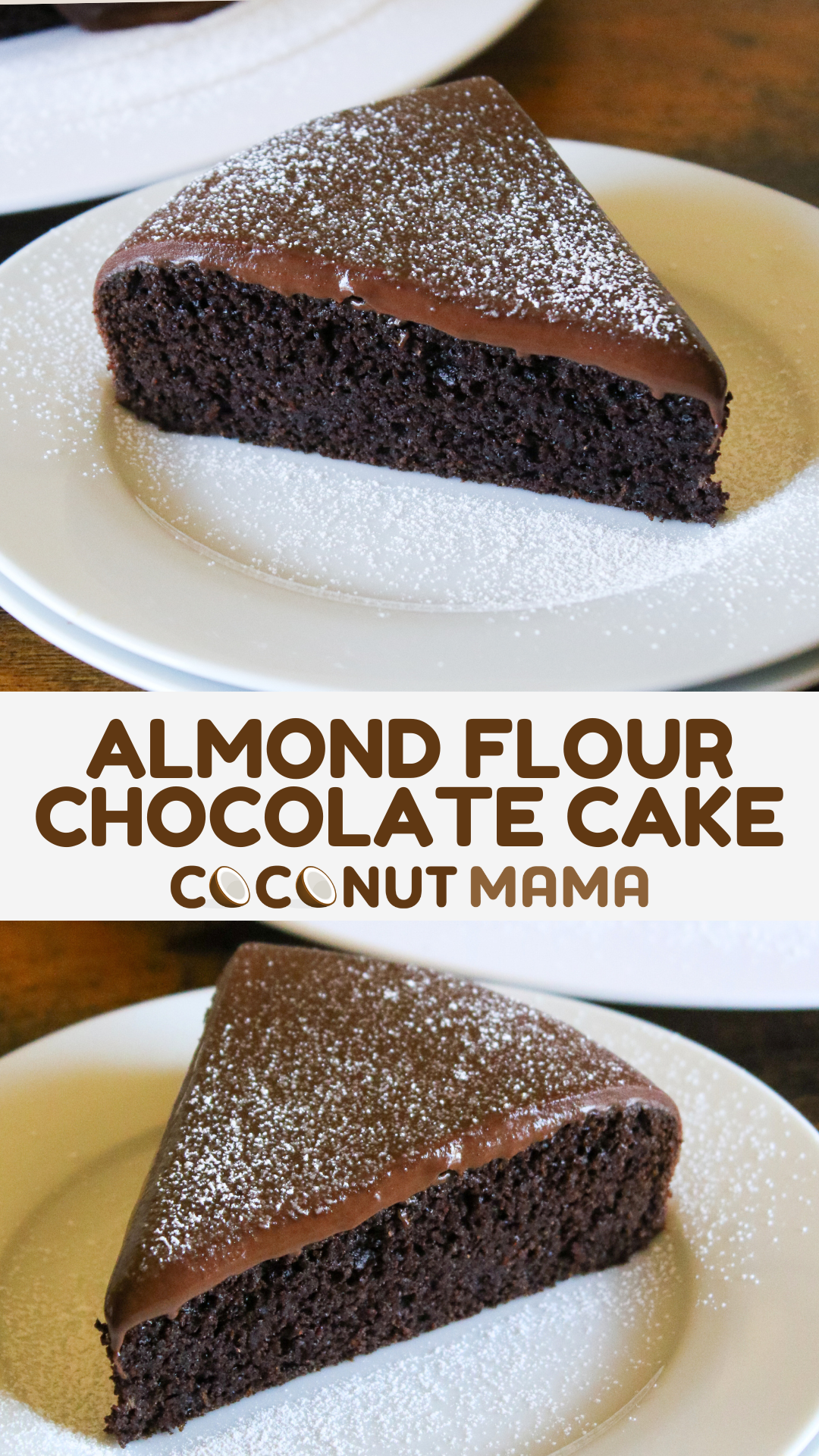 Almond Flour Chocolate Cake - The Coconut Mama