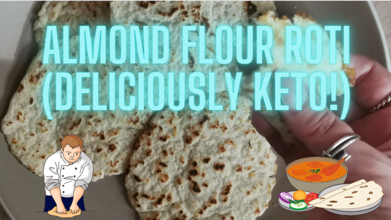 Almond Flour Roti (Deliciously Keto!) - The Coconut Mama