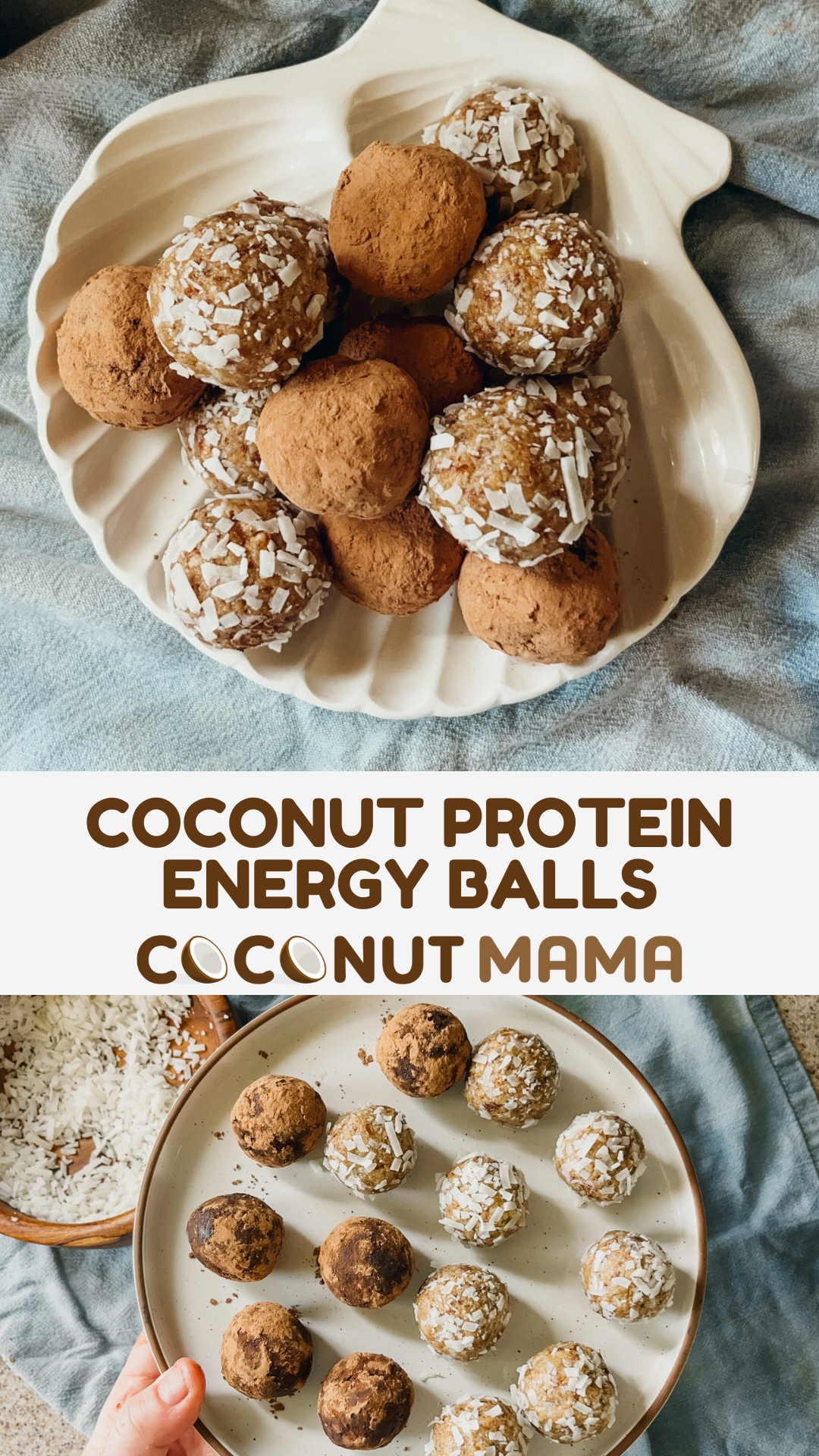 Coconut Protein Energy Balls (Nutrient Packed!) - The Coconut Mama
