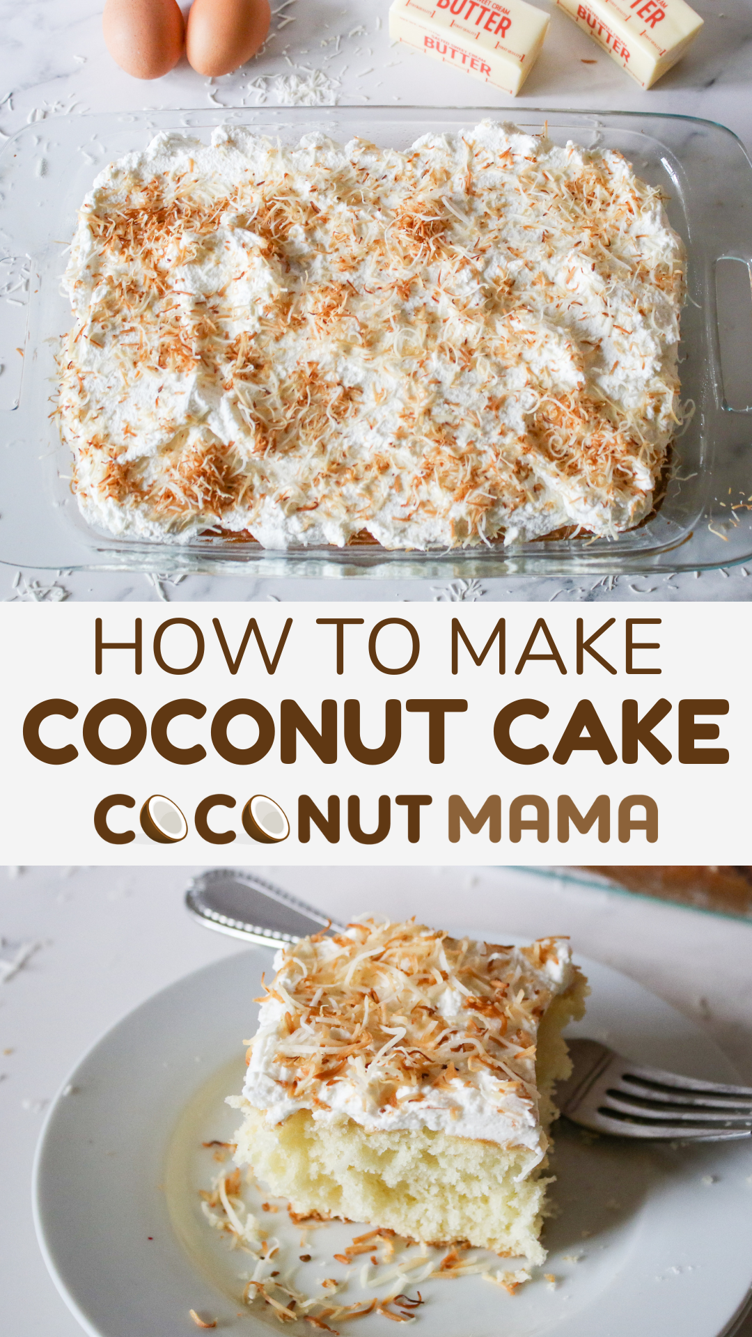 Coconut Cake Recipe (So Easy) - The Coconut Mama