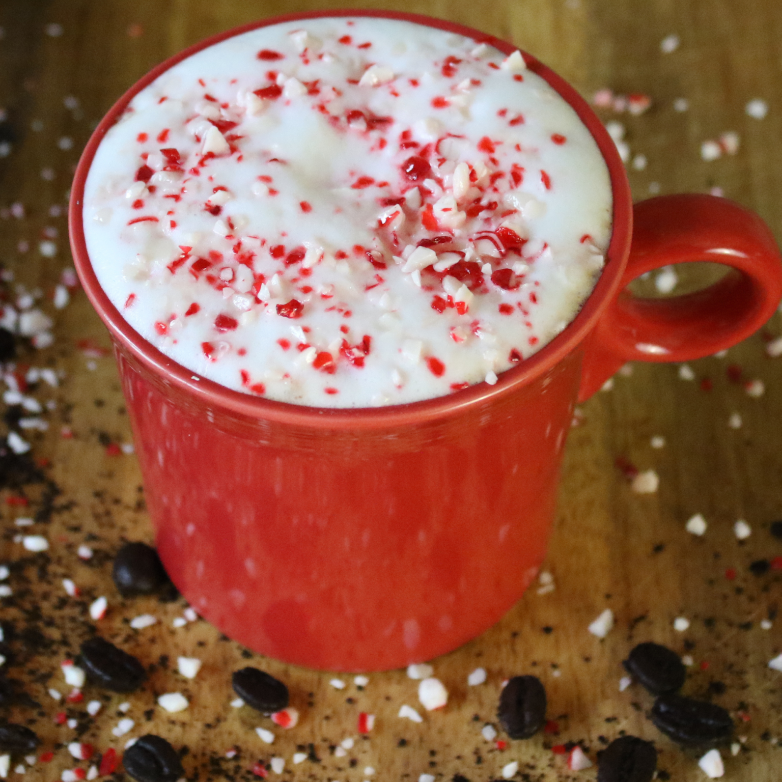 Homemade Dairy-Free Peppermint Mocha - The Coconut Mama
