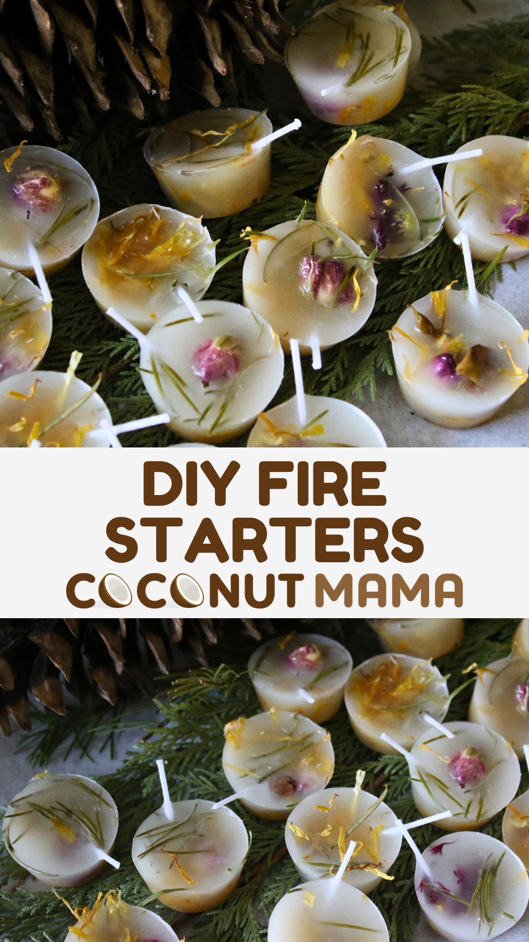 DIY Fire Starters - The Coconut Mama