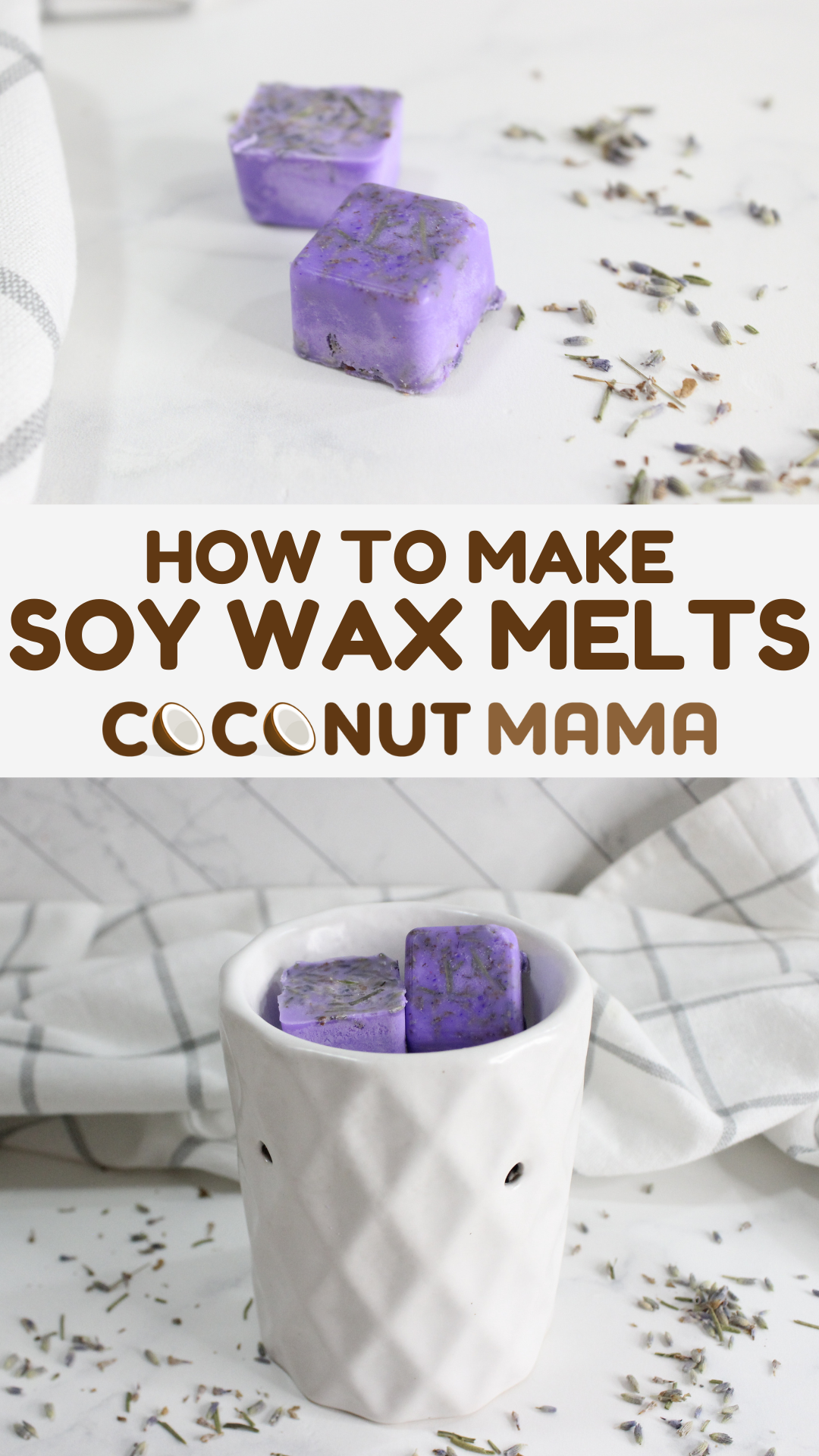 How To Make Soy Wax Melts - The Coconut Mama