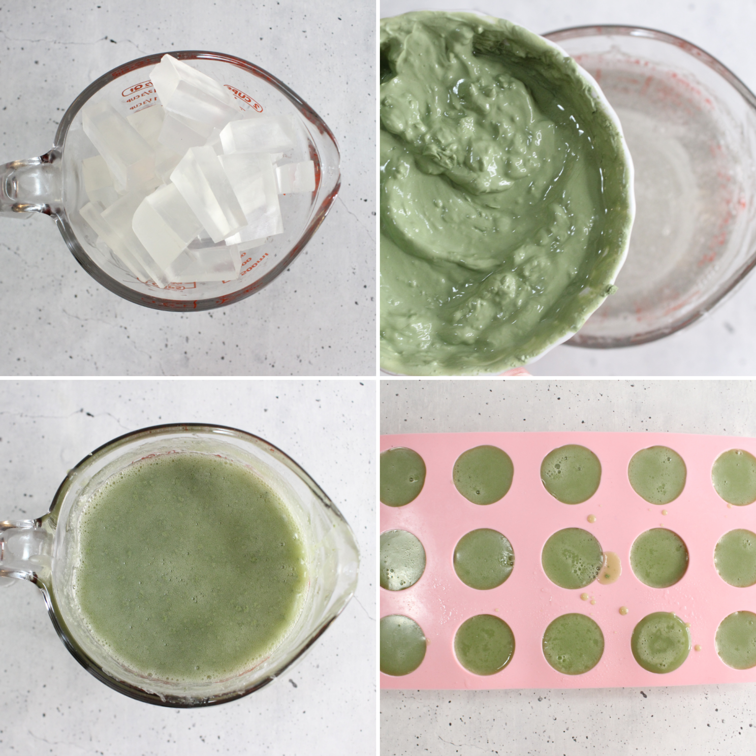 DIY Green Clay Soap Recipe - The Coconut Mama