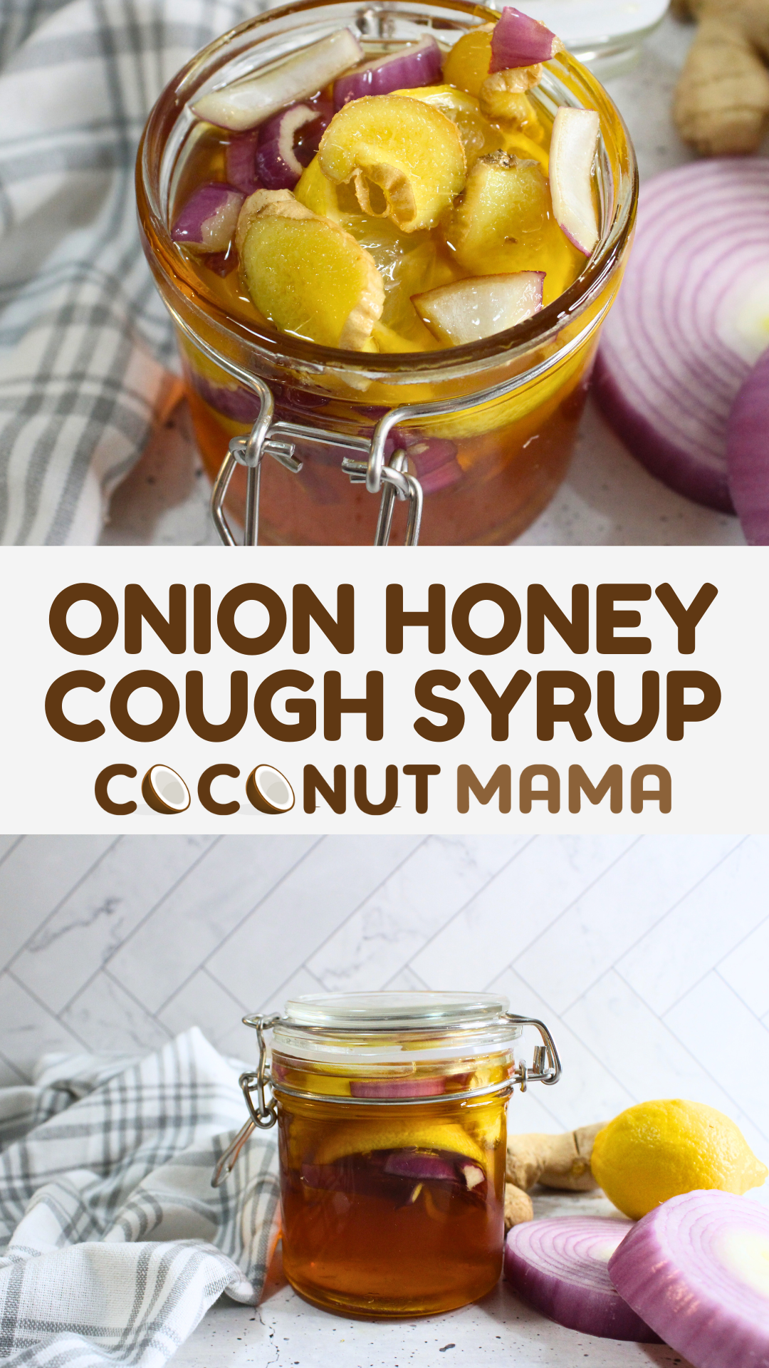 Onion Honey Cough Syrup - The Coconut Mama
