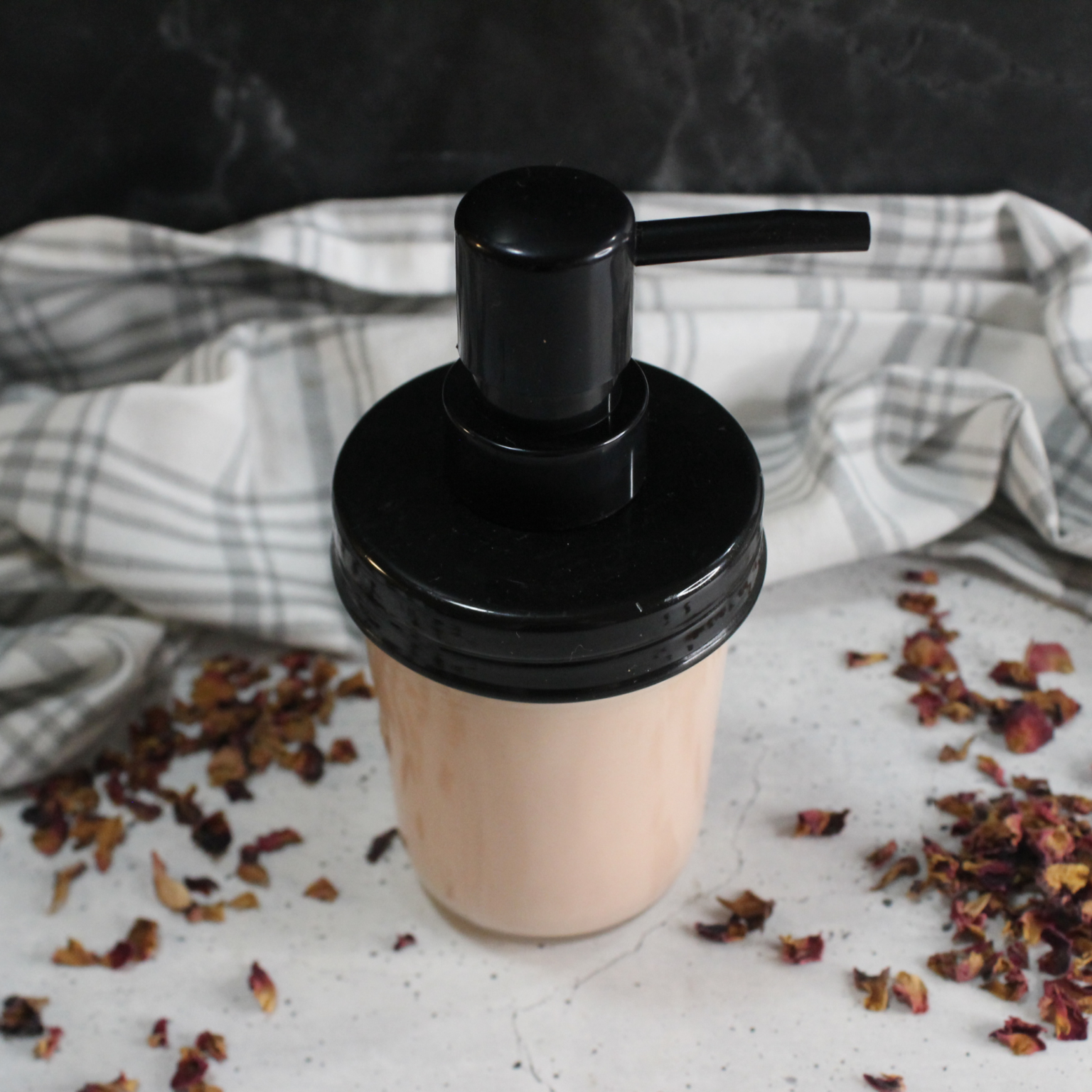 DIY Rose Lotion - The Coconut Mama