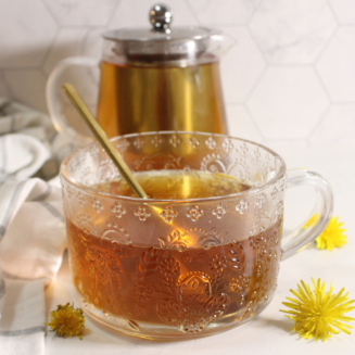 How To Make Dandelion Tea - The Coconut Mama