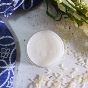DIY Rice Face Mask - The Coconut Mama