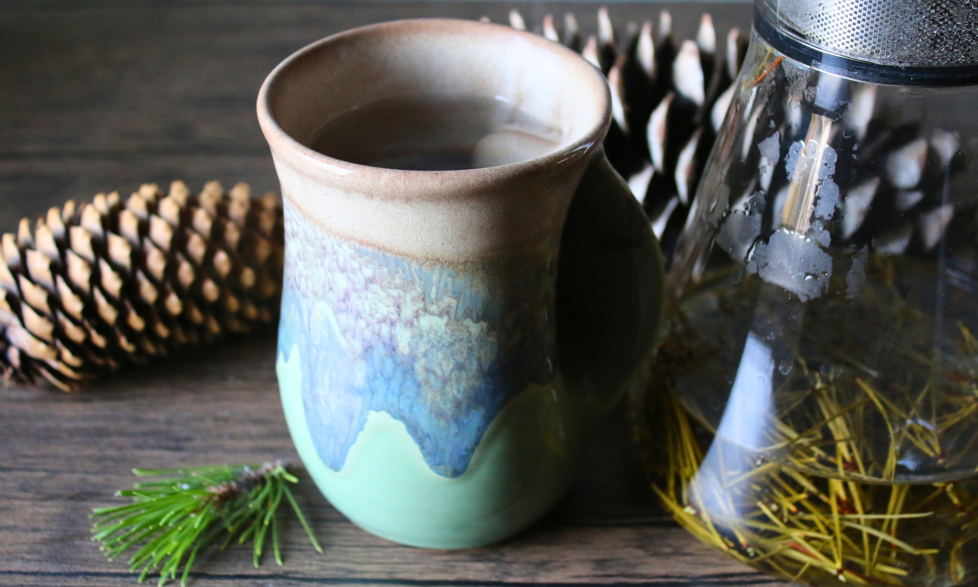 Pine Needle Tea Recipe - The Coconut Mama