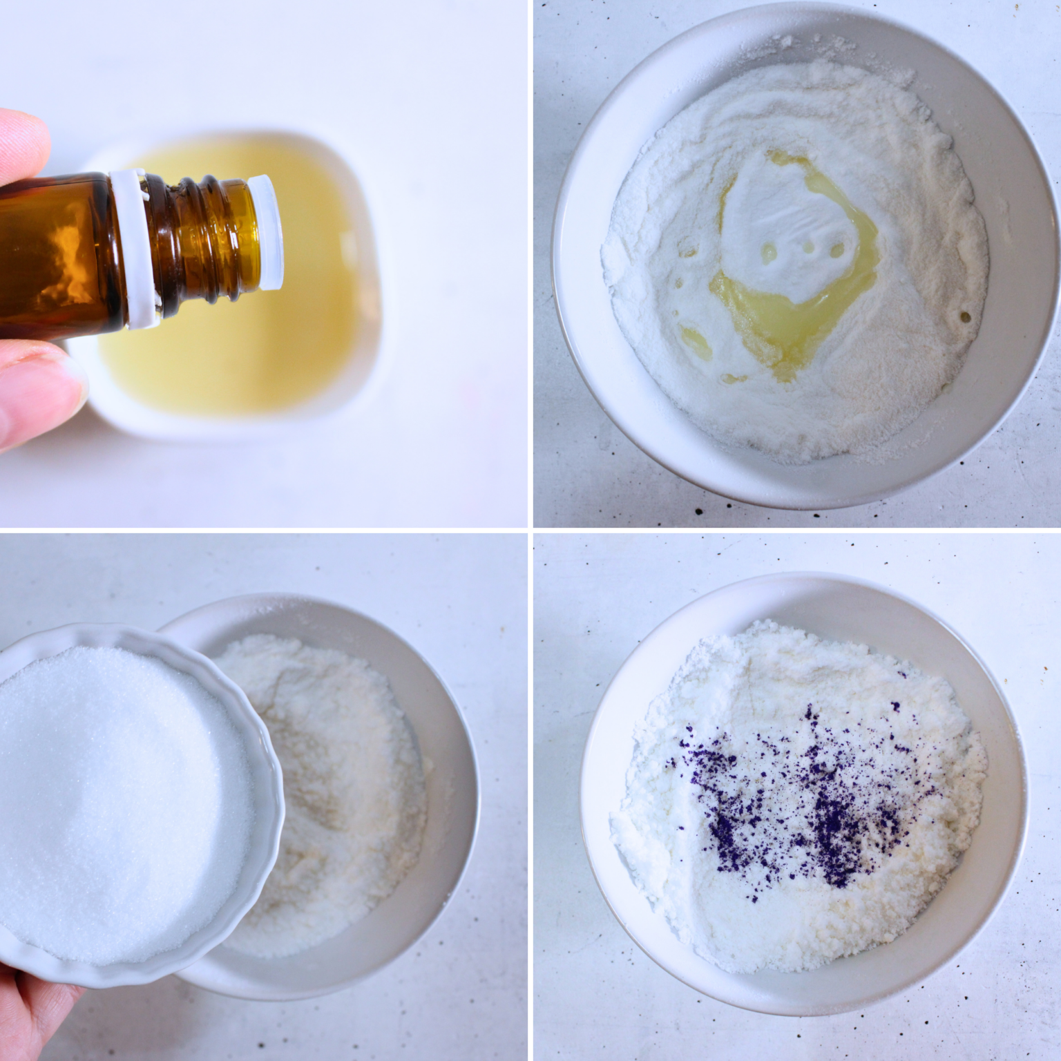 DIY Bath Bomb Fizz Powder - The Coconut Mama
