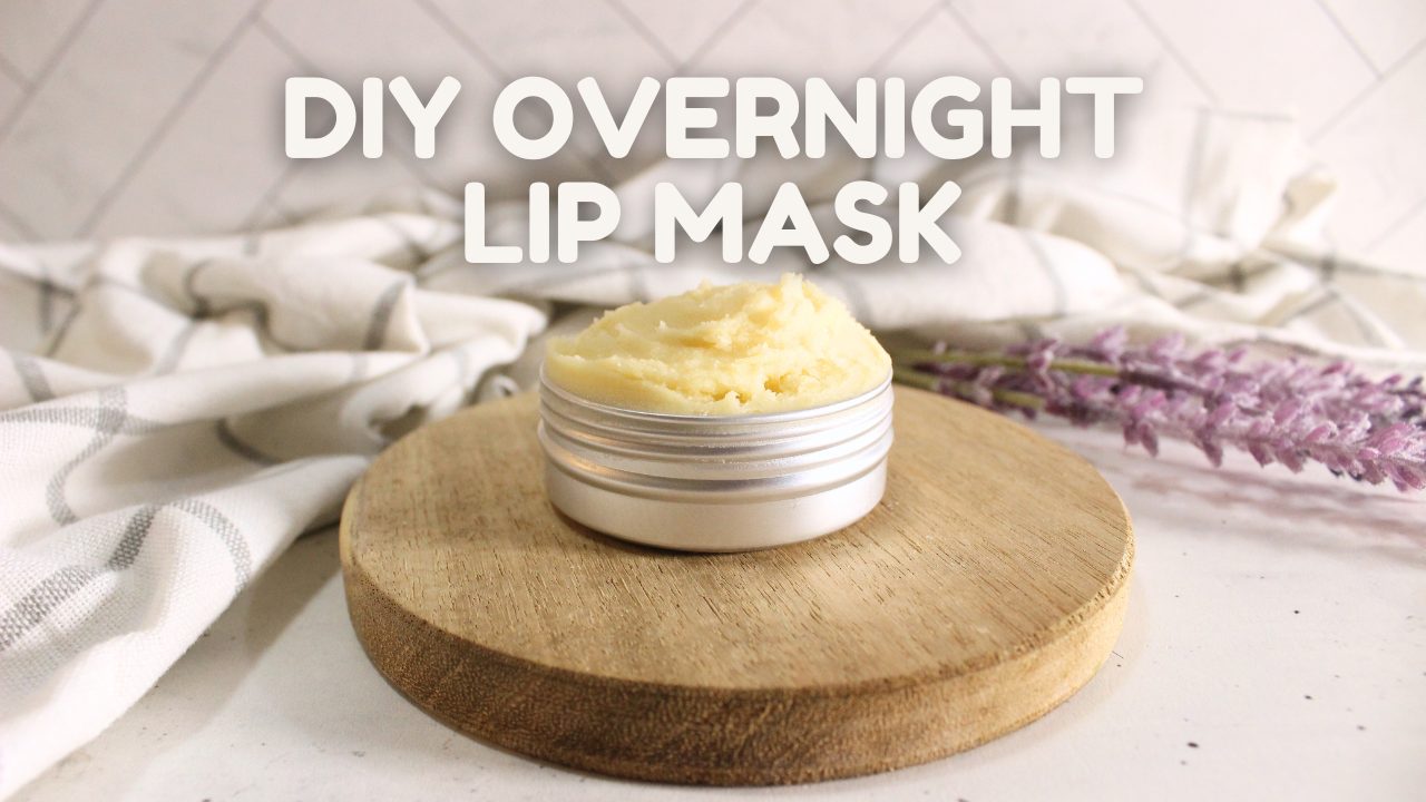 How to Make an Overnight Lip Mask - The Coconut Mama