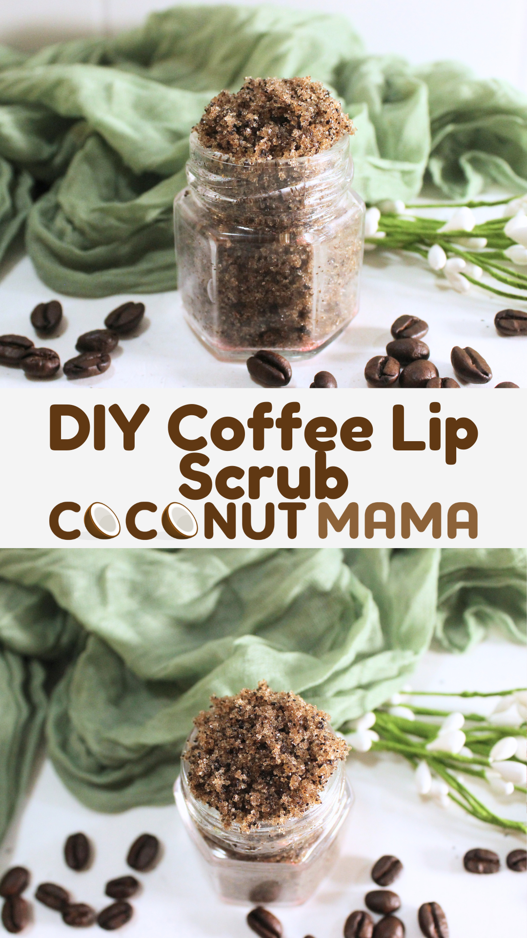 DIY Coffee Lip Scrub - The Coconut Mama