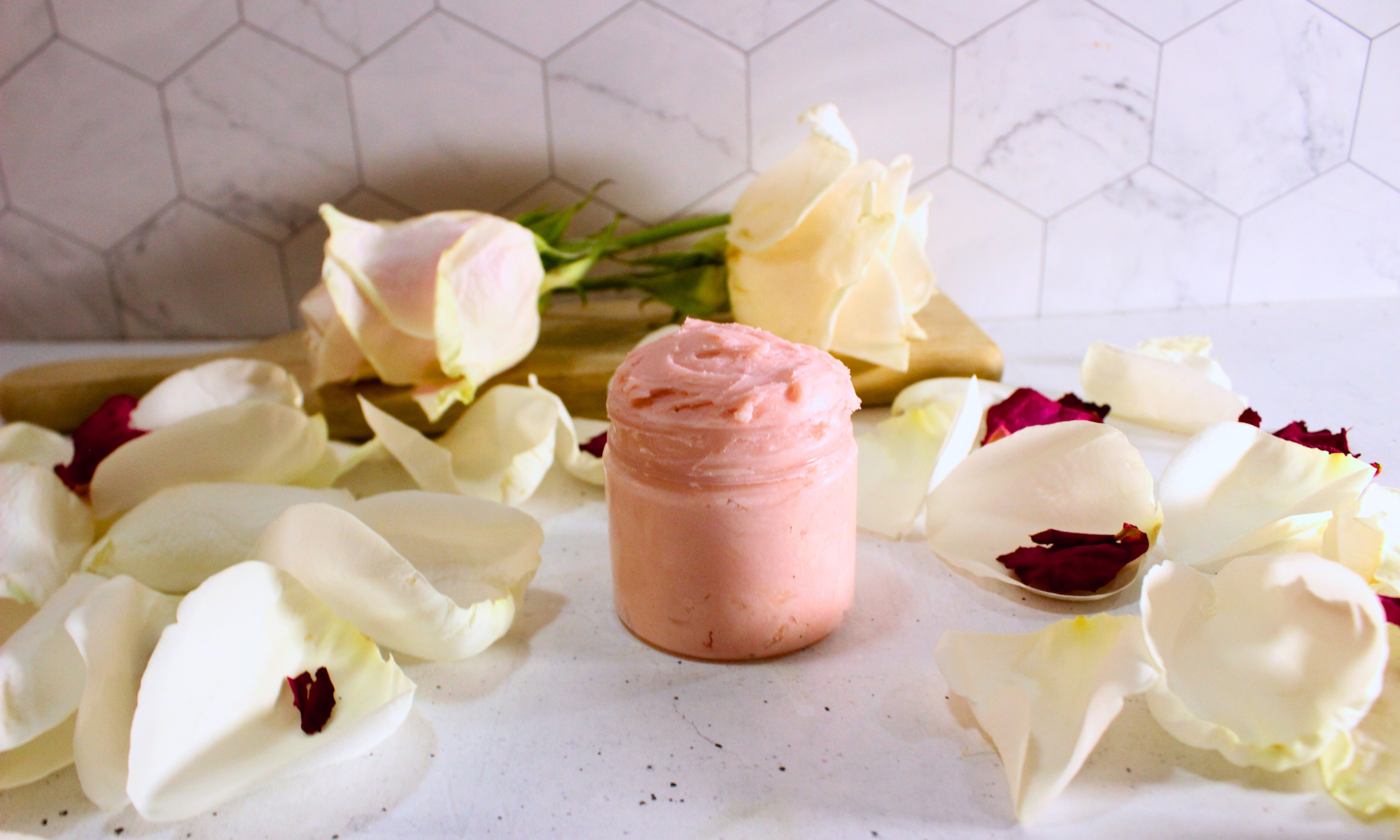DIY Rose Body Butter - The Coconut Mama