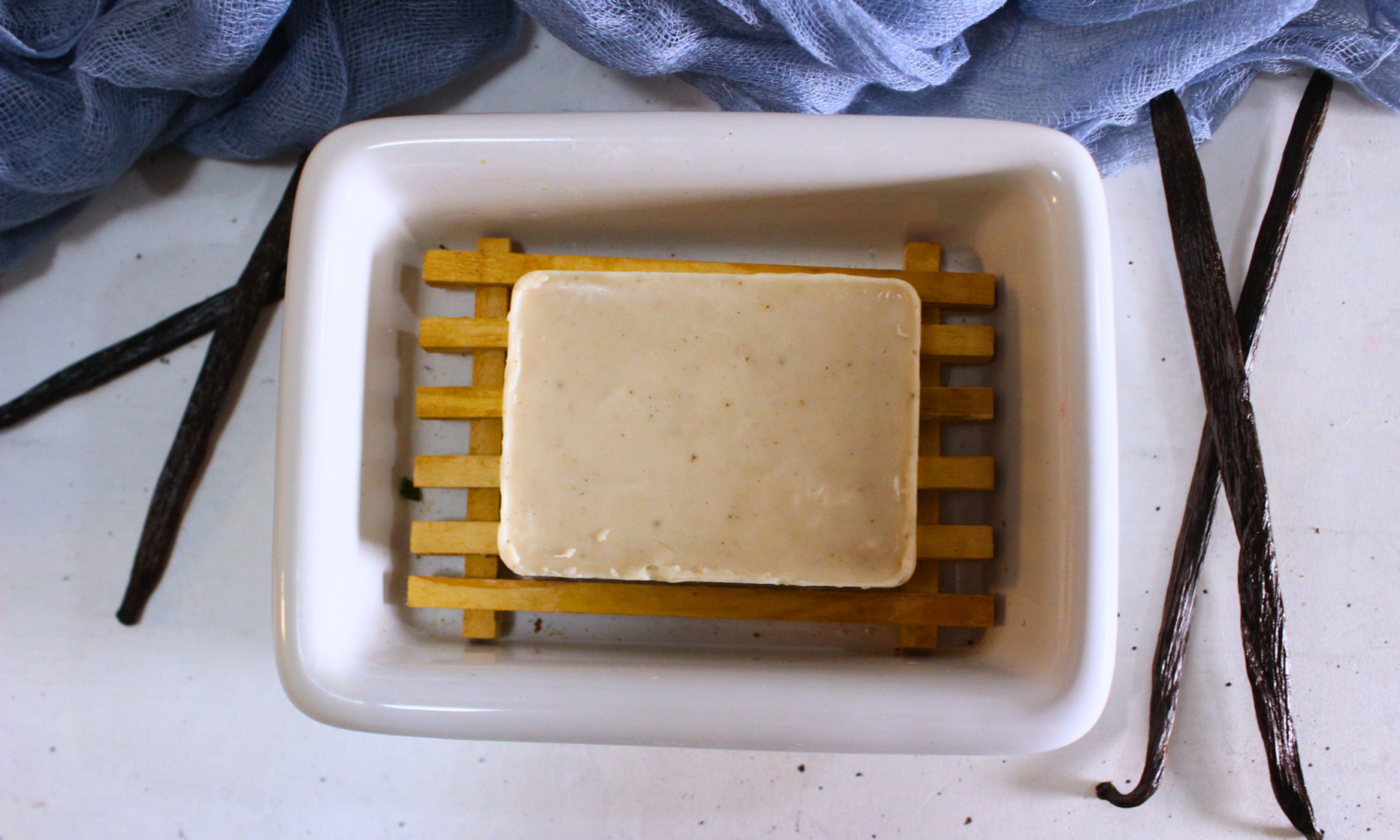 DIY Vanilla Soap Recipe - The Coconut Mama