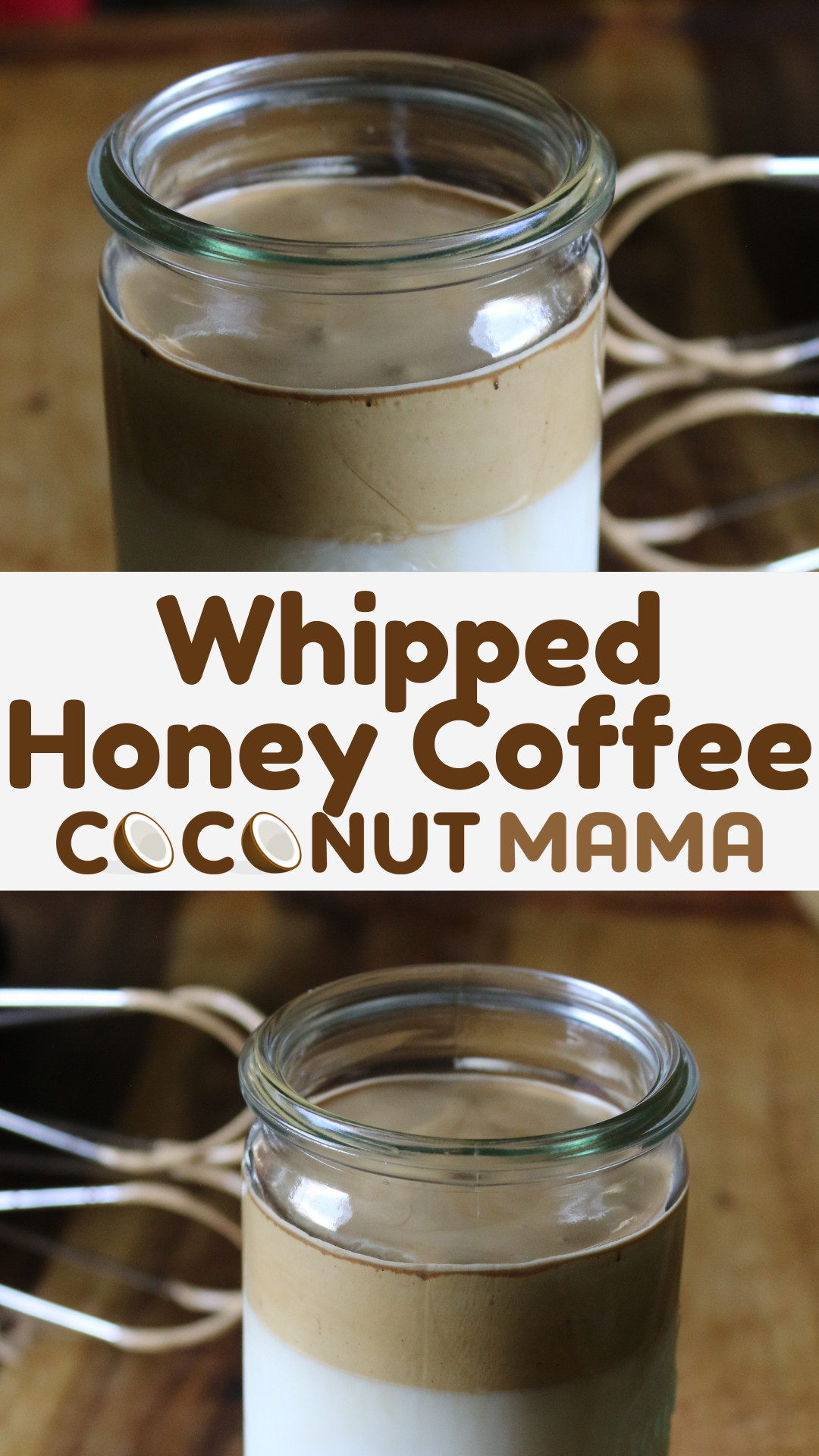 Whipped Honey Coffee - The Coconut Mama