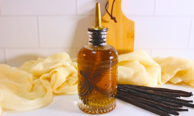 Homemade Vanilla Syrup - The Coconut Mama